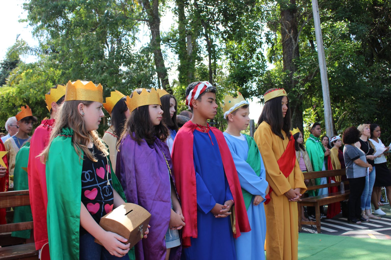 Pastoral da Criança celebra ação de graças pela campanha pequenos Reis ...