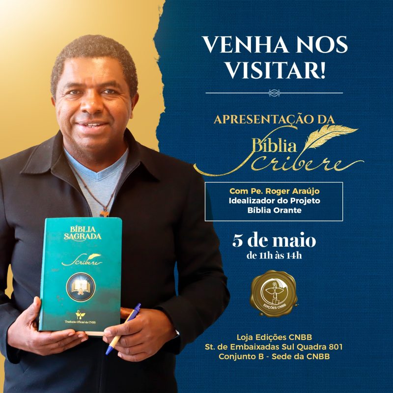 Edições CNBB promove live de apresentação da Bíblia Scribere nesta ...