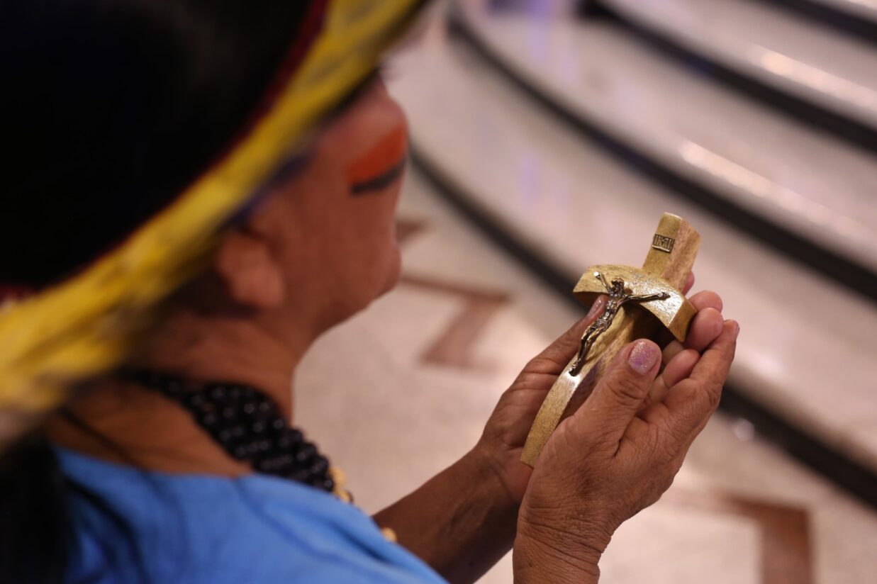 Deolinda Melchior da Silva, do Povo Macuxi, da região Amazônica, é a ...